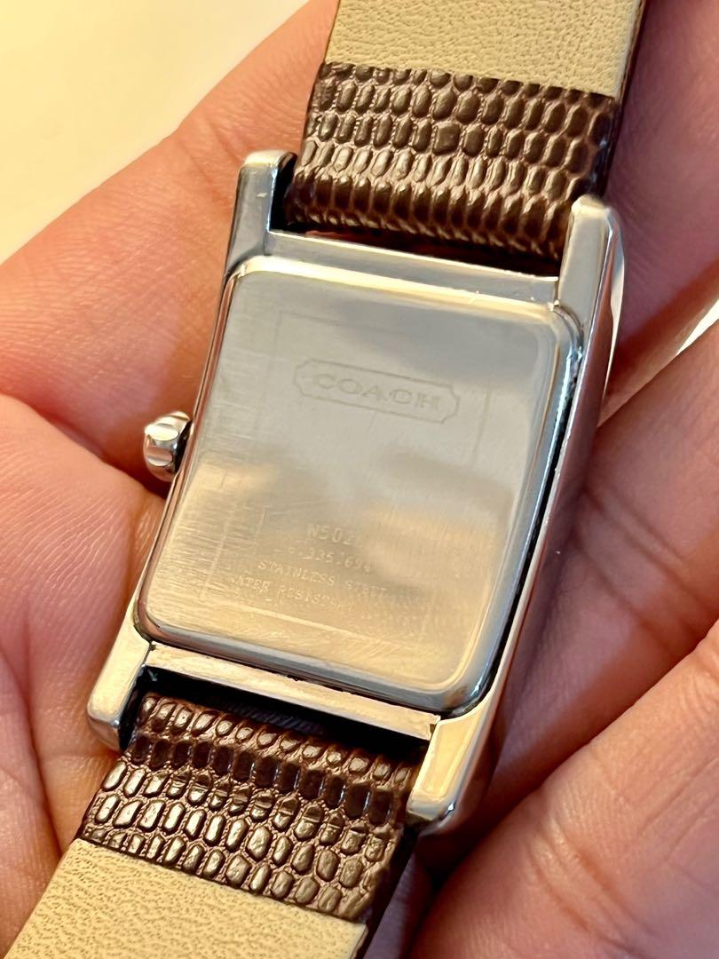 Coach Tank Homage Preloved Watch, Women's Fashion, Watches ...