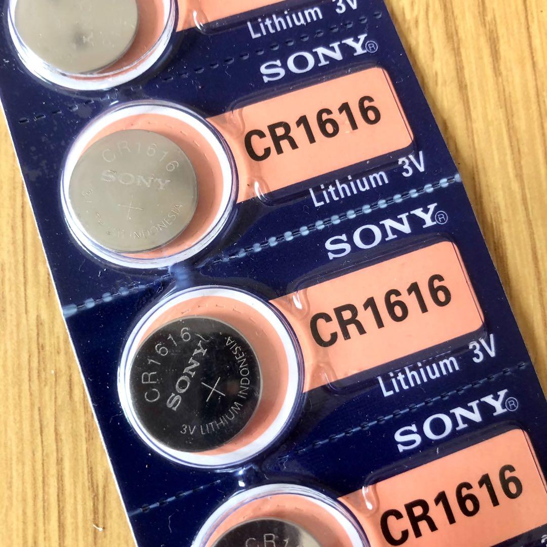 CR1616 Sony lithium 3V batteries, Men's Fashion, Watches & Accessories ...