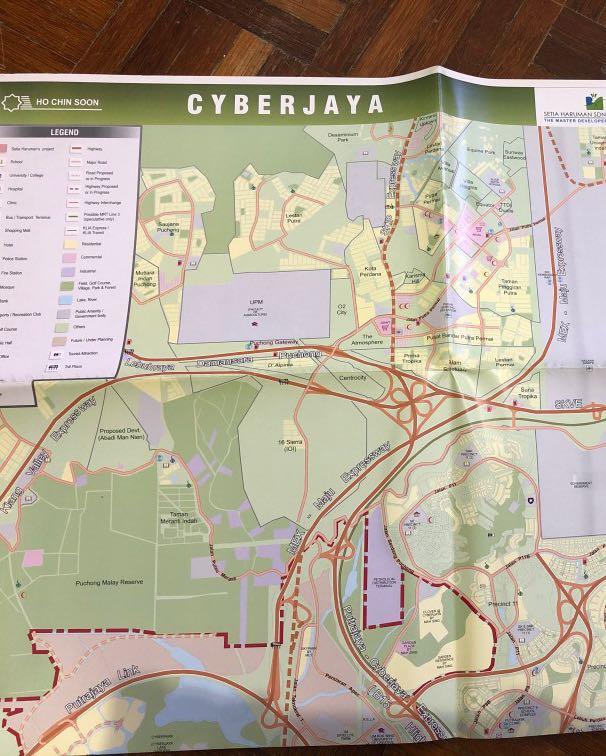 Cyberjaya Map, Property, Others on Carousell