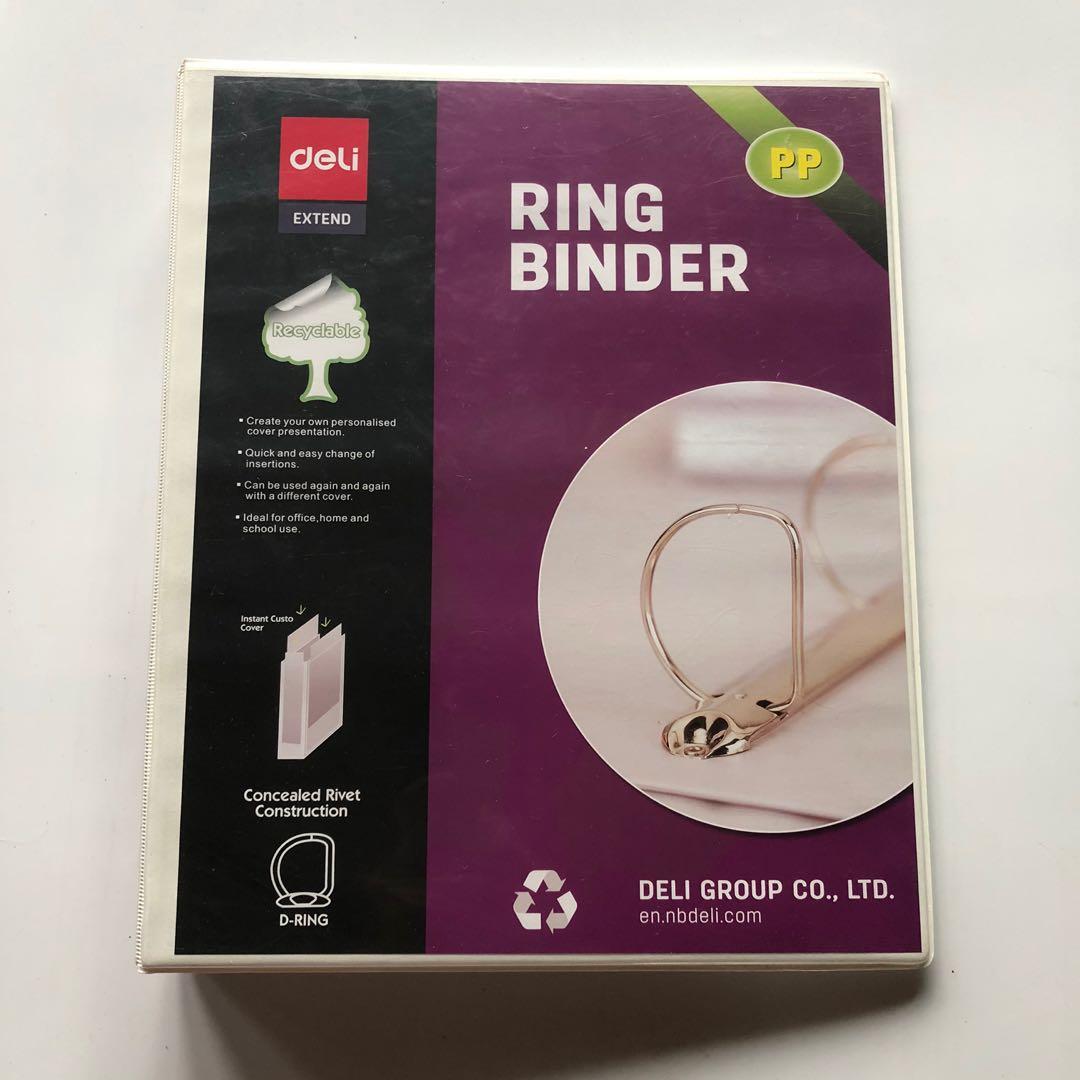 Deli Ring Binder A4, Hobbies & Toys, Memorabilia & Collectibles, K-Wave ...