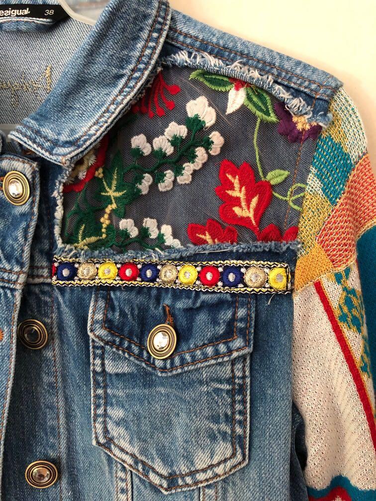 Get Crafty with These Embroidery Designs for Jean Jackets and Elevate ...
