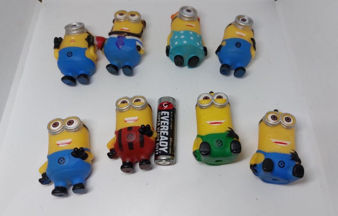 Despicable Me Minions Minion Collectible Rubber Vinyl Small Mini Toy ...