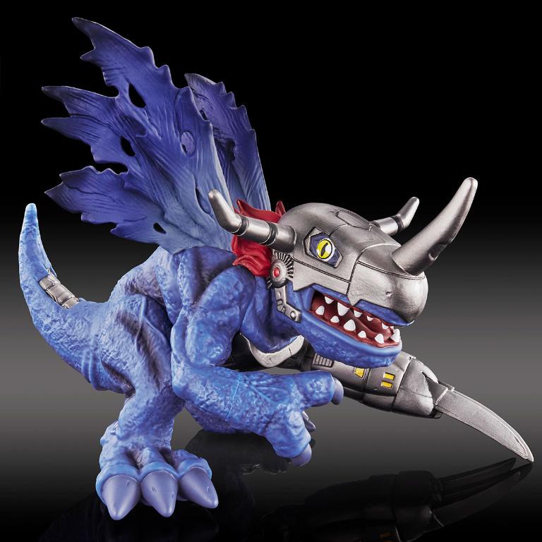 Digimon - Dynamotion Greymon / Metalgreymon (Blue) Heavy Paint Version ...