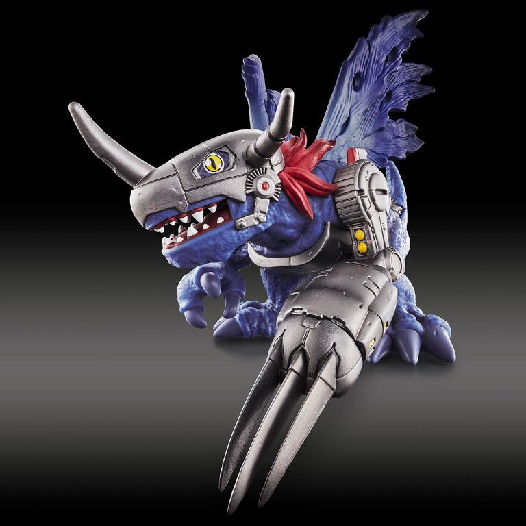 Digimon - Dynamotion Greymon / Metalgreymon (Blue) Heavy Paint Version ...