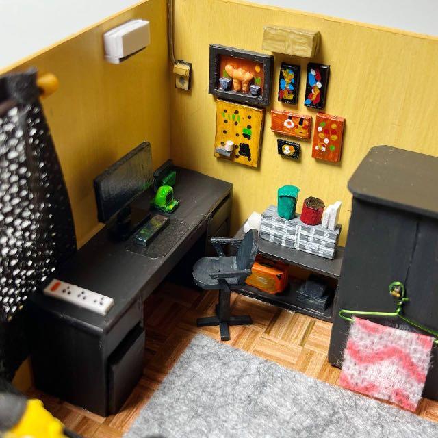 Diorama room miniature, Hobbies & Toys, Stationery & Craft, Handmade ...