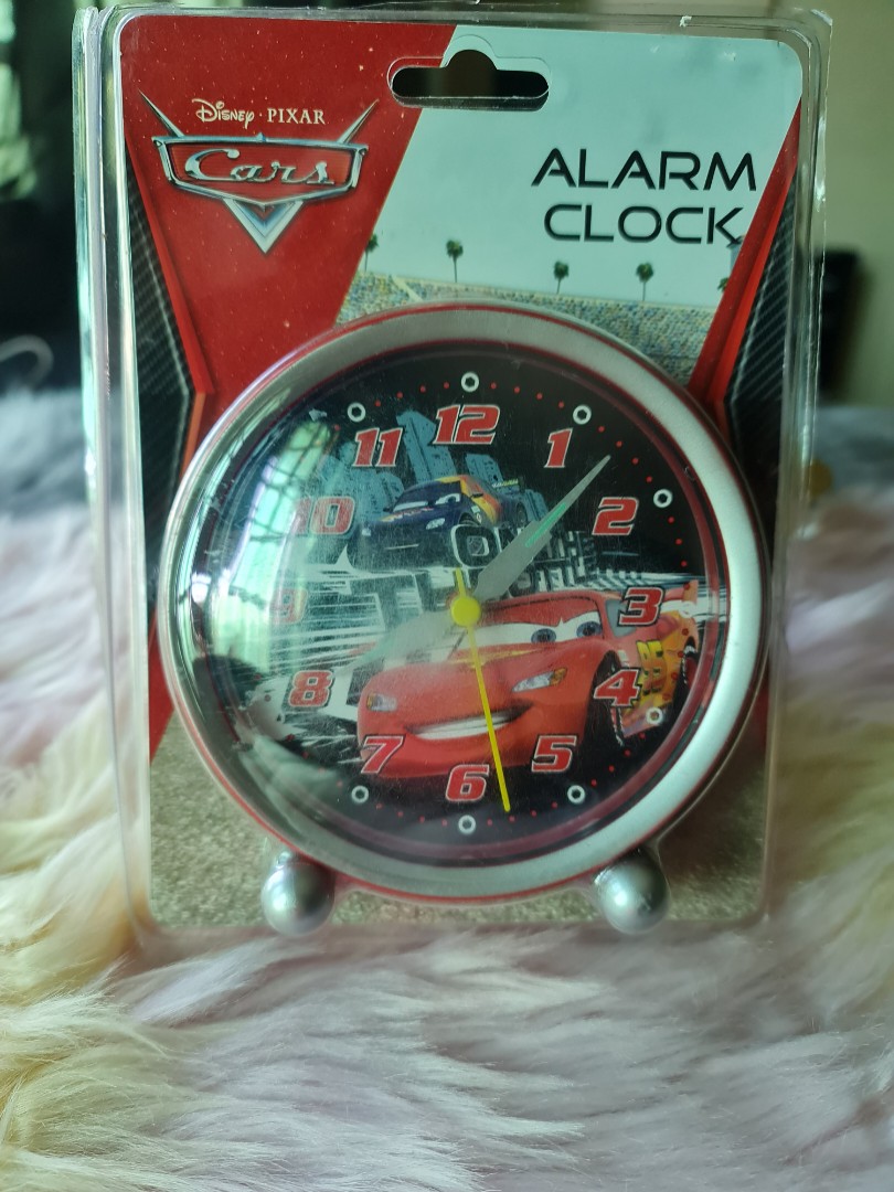 Disney Pixar Cars Alarm Clock, Furniture & Home Living, Home Decor ...