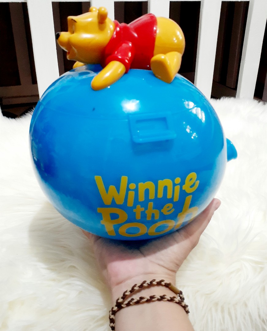 Disney Pooh bucket, Hobbies & Toys, Toys & Games on Carousell