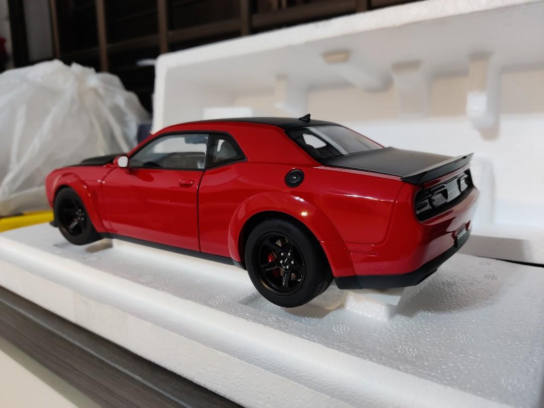 Autoart Dodge Challenger SRT8 Demon Hellcat 1/18, Hobbies & Toys, Toys ...