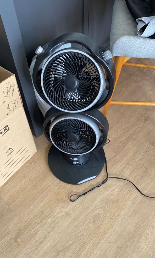 Double stand fan, TV & Home Appliances, Air Conditioners & Heating on ...