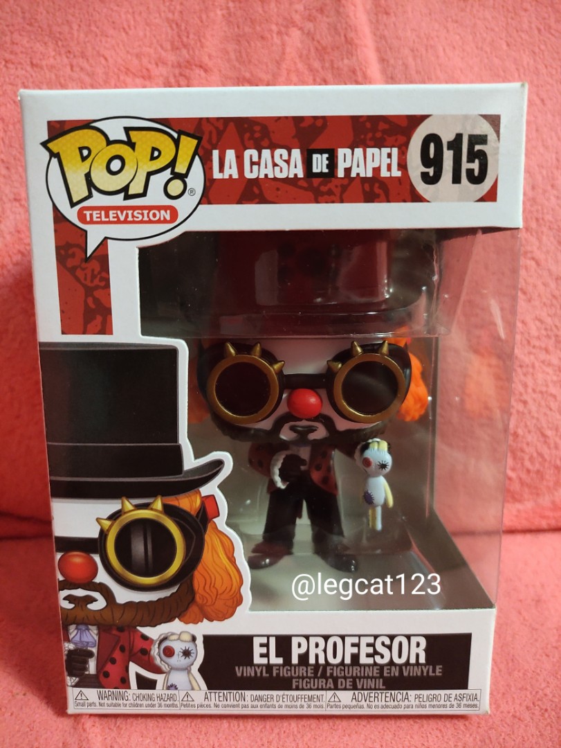 El Professor funko pop, Hobbies & Toys, Toys & Games on Carousell