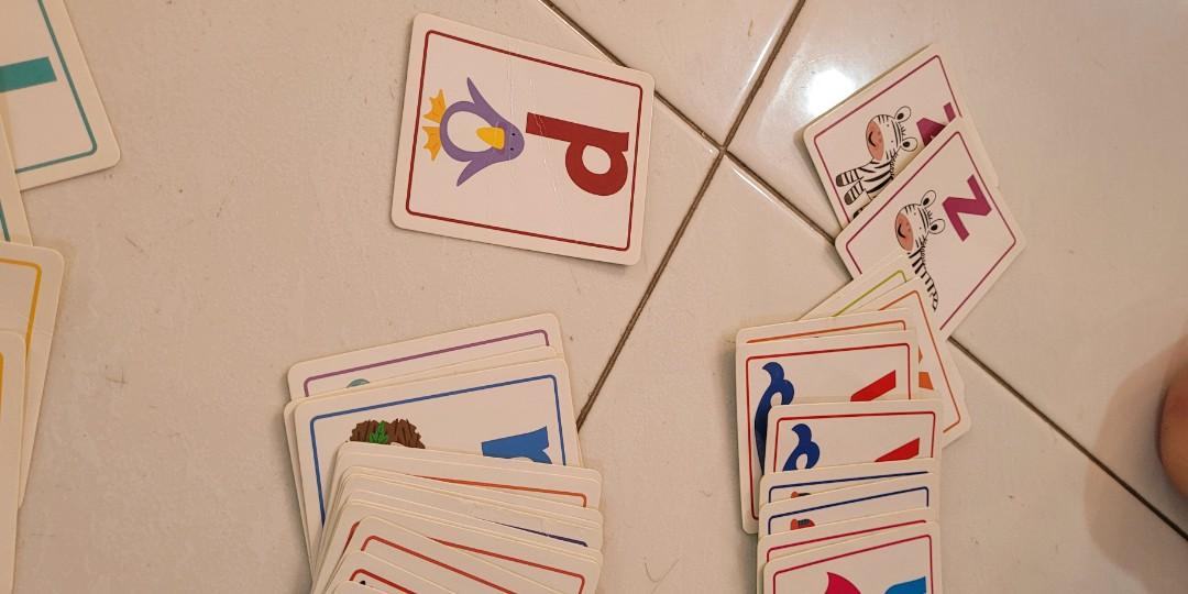 ELC abc, number, shape, colur etc cards, Babies & Kids, Infant Playtime ...
