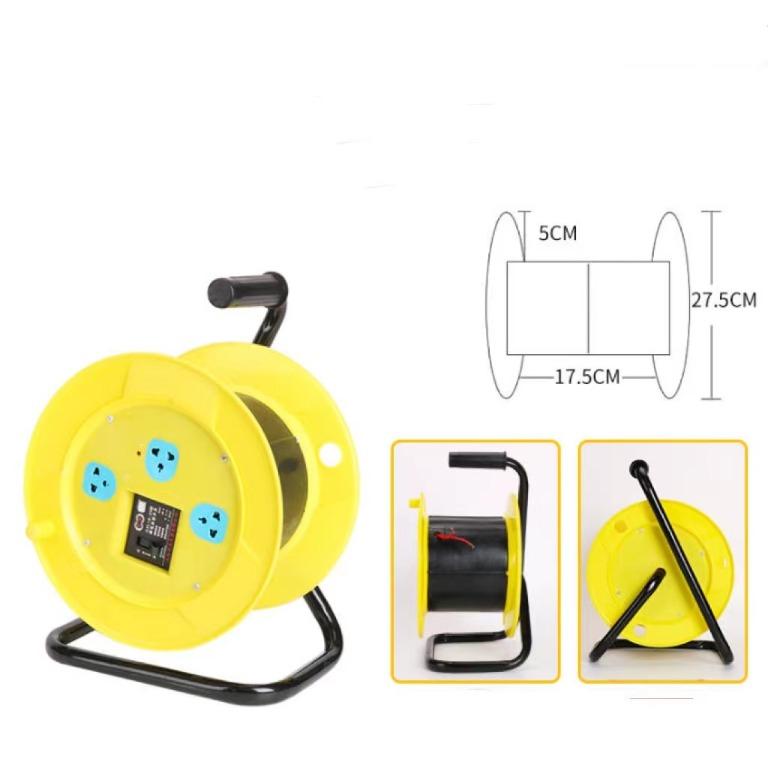E-shop: Mobile Cable Drum Line Roller / Cable Reel Spool Wire Tray Rope ...