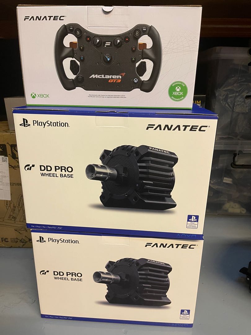 Fanatec GT DD Pro wheelbase ONLY / not csl dd / not csl elite, Video ...