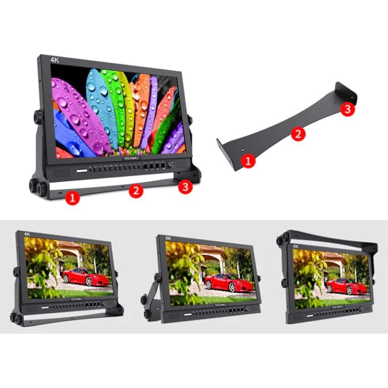 Feelworld P173-9HSD 17” 4K Broadcast Monitor — (SDI/HDMI IN/OUT ...