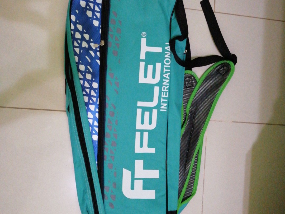 FELET badminton racquet bag (brand new), Sports Equipment, Sports ...