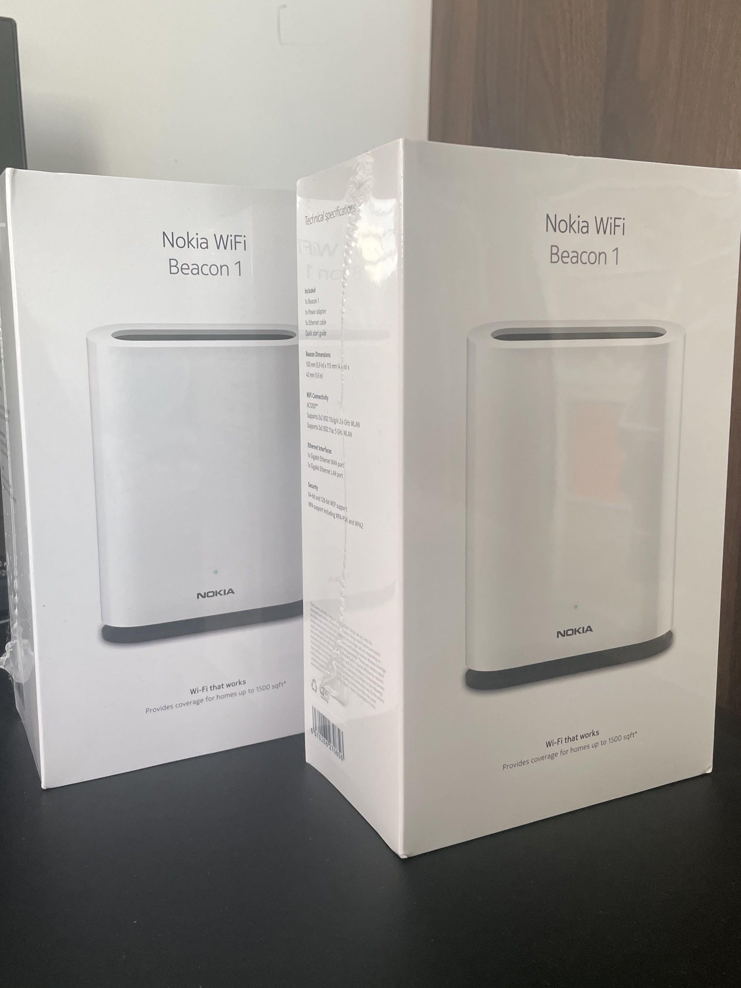 [FOR 2] Nokia WiFi Beacon 1, Computers & Tech, Parts & Accessories ...