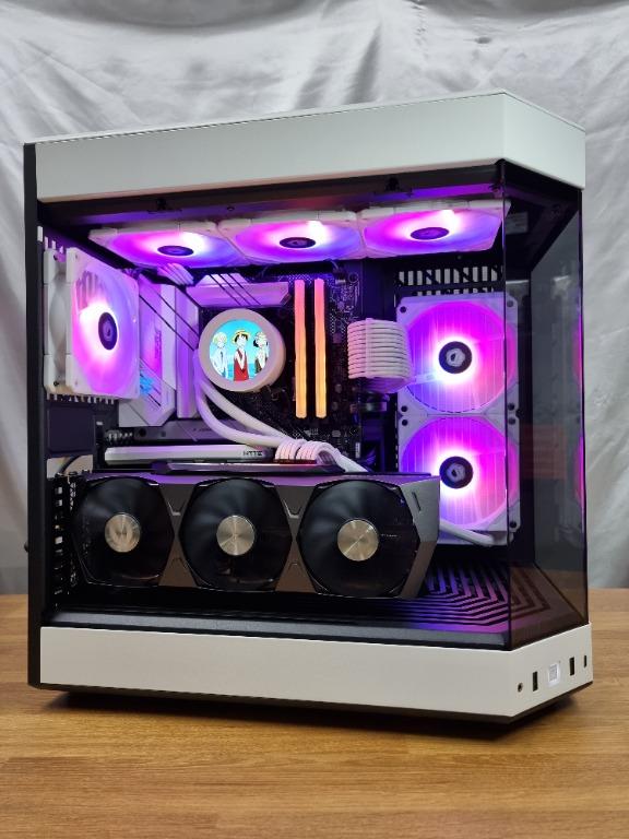 [FREE DELIVERY] HYTE Y60 WHITE / INTEL I7 12TH GEN + RTX 3080 TI ZOTAC ...