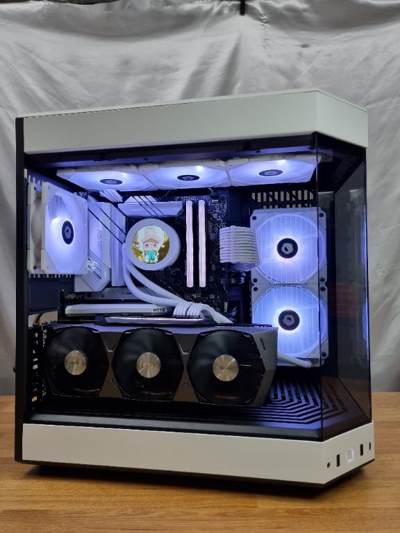 [FREE DELIVERY] HYTE Y60 WHITE / INTEL I7 12TH GEN + RTX 3080 TI ZOTAC ...
