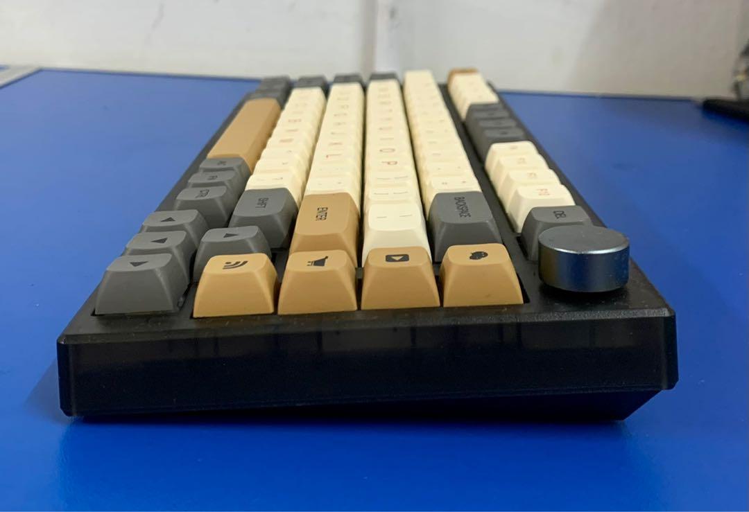 Fully modded 75% Hot-Swappable Gasket mounted Custom Mechanical keyboard, Computers & Tech ...