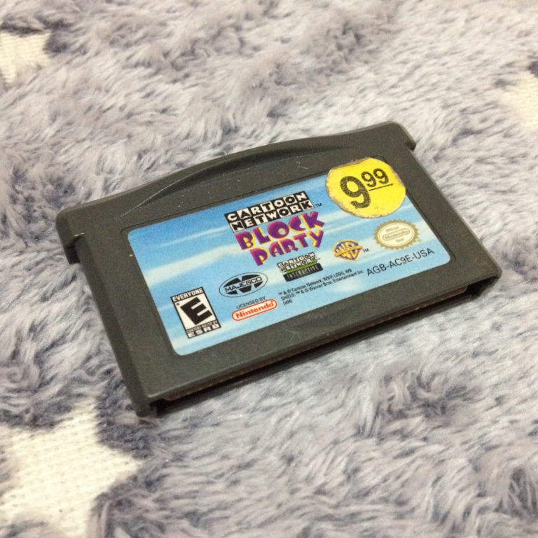 Gameboy Advance - Cartoon Network Block Party, Video Gaming, Video ...