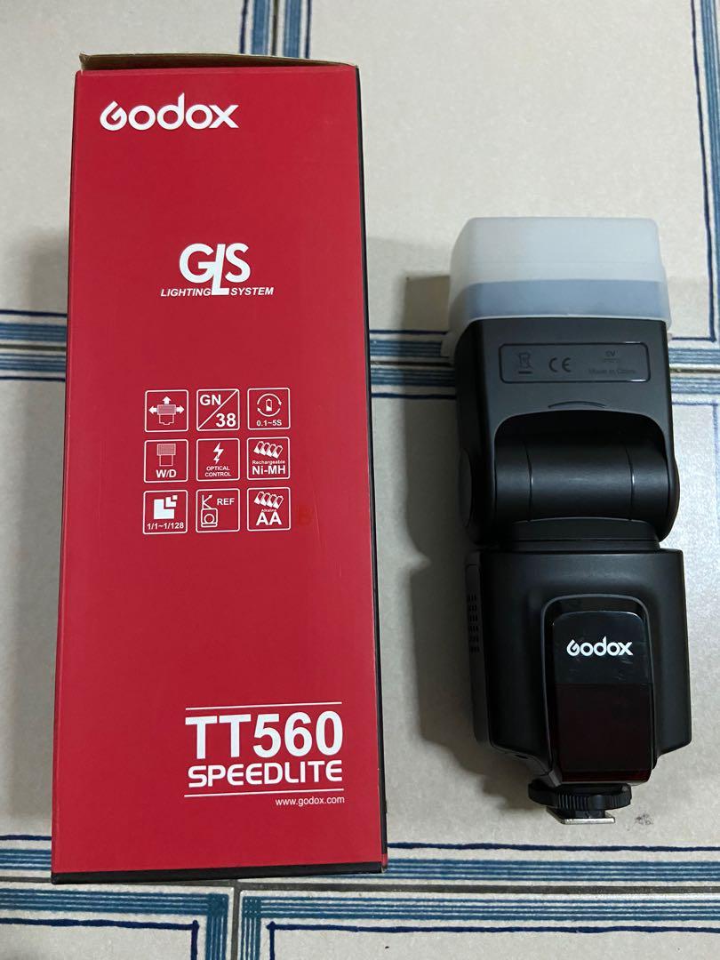 Godox TT560 Speedlite (GN38), Photography, Photography Accessories ...
