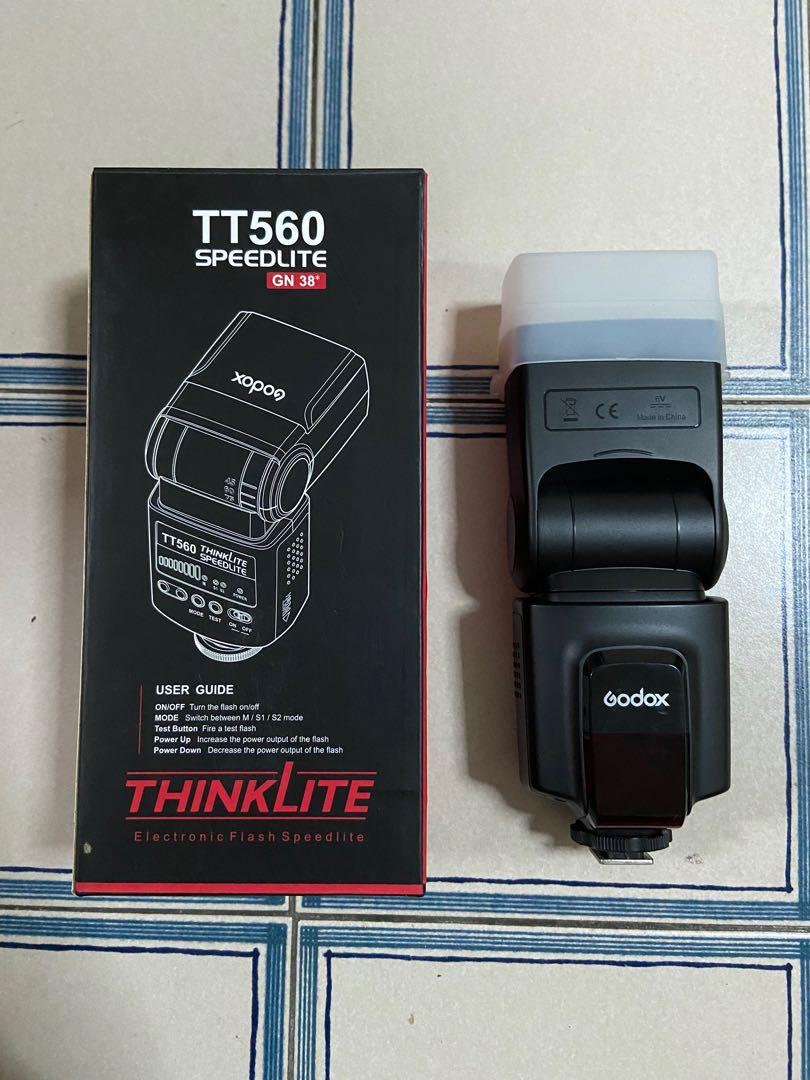 Godox TT560 Speedlite (GN38), Photography, Photography Accessories ...