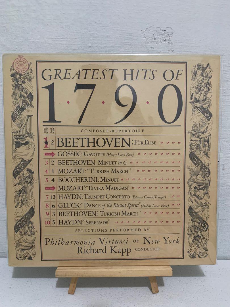 Greatest Hits of 1790 - Philharmonia Virtuosi of New York, Hobbies ...