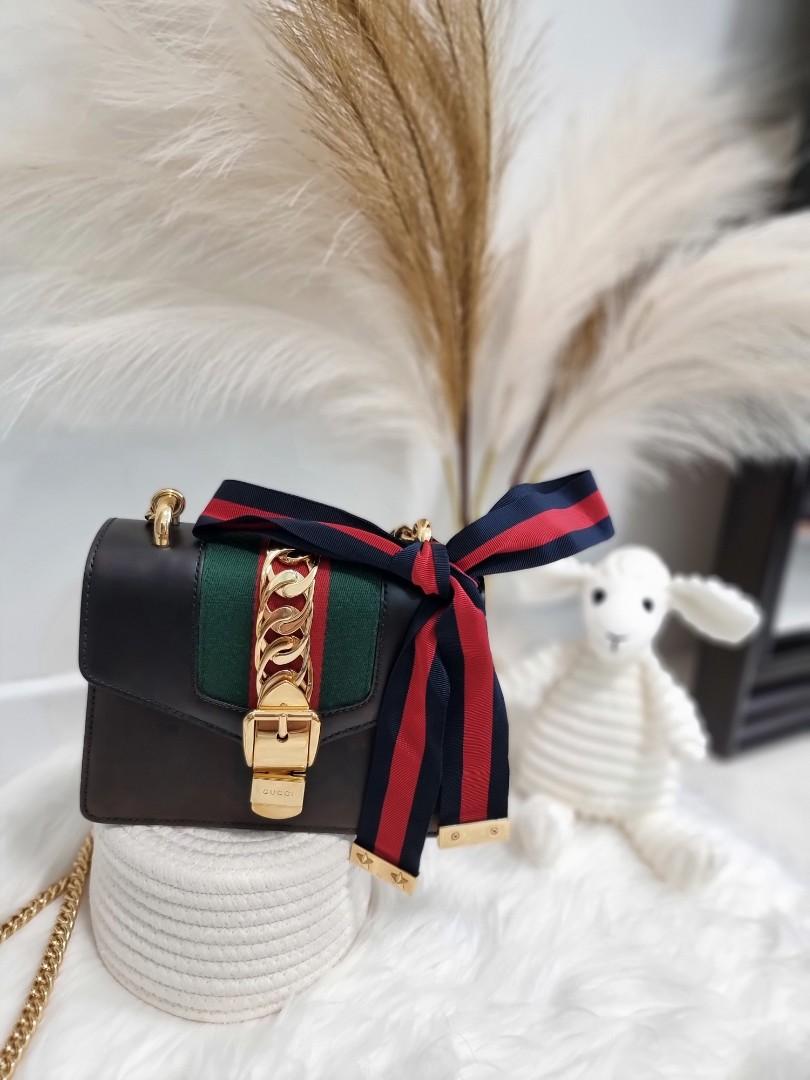 Gucci mini sylvie full set, Luxury, Bags & Wallets on Carousell