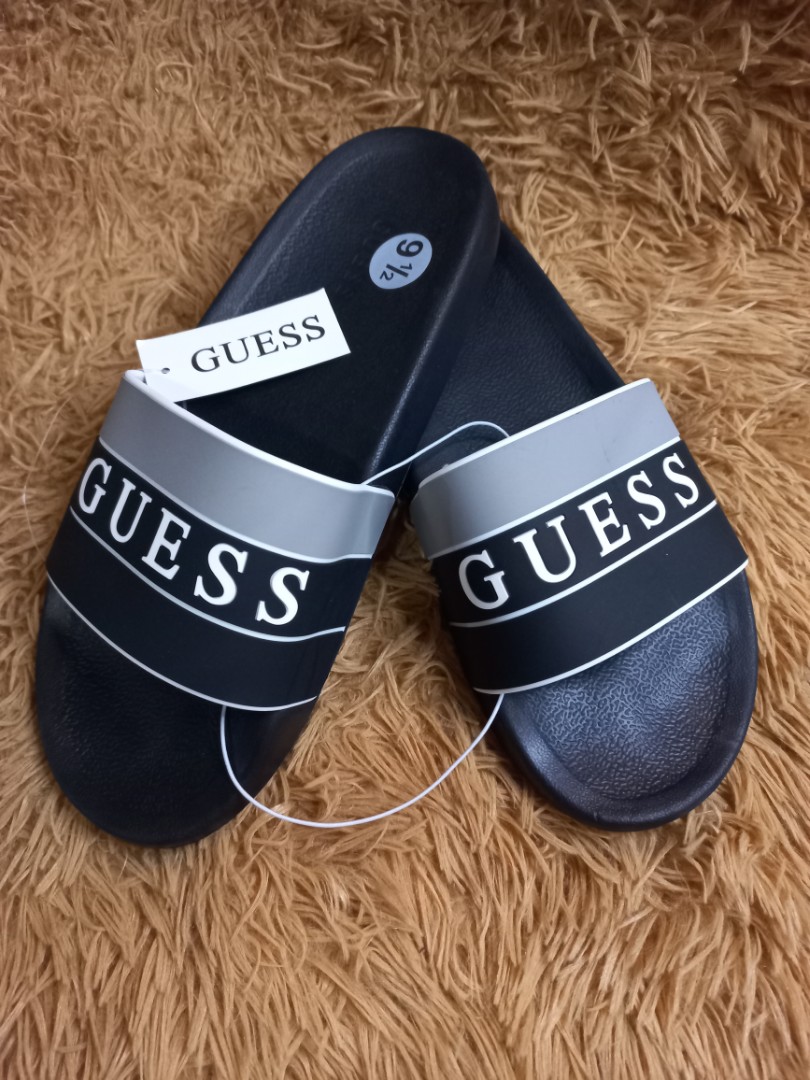 Guess Slides - Size 8, Women's Fashion, Footwear, Slippers and slides ...
