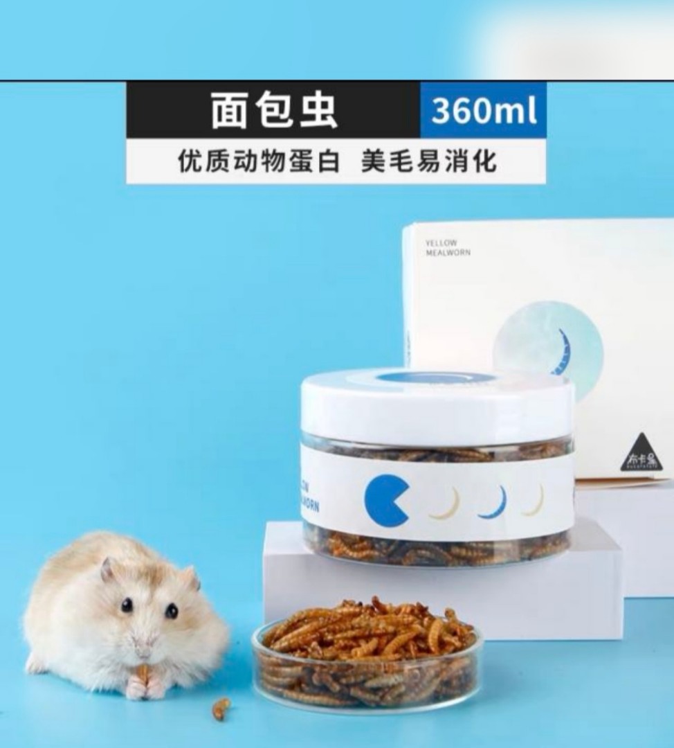 Hamster worm, Pet Supplies, Homes & Other Pet Accessories on Carousell