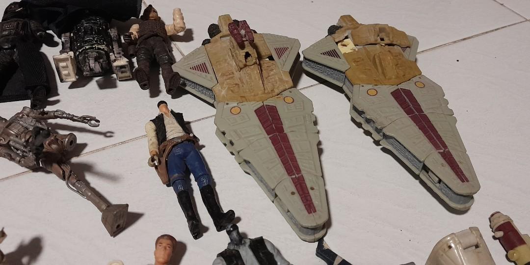 Hasbro Star Wars Junk incomplete, destroyed figures and Transformers ...