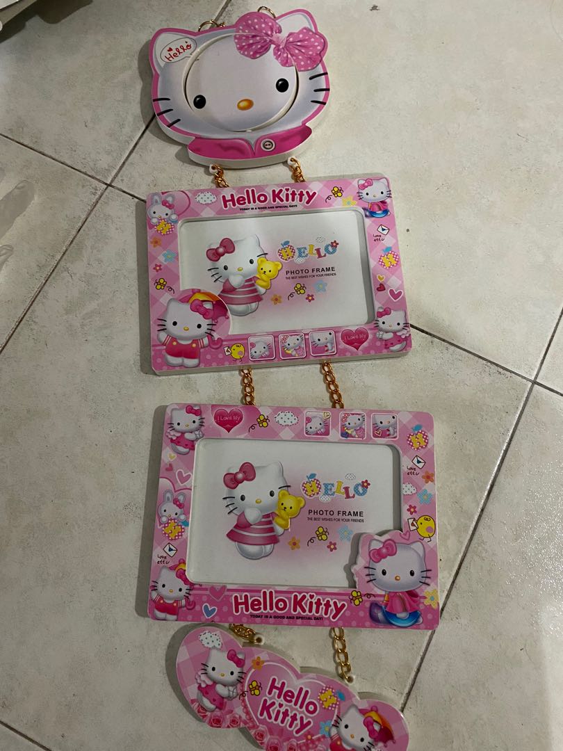 Hello Kitty photo frame, Furniture & Home Living, Home Decor, Wall ...