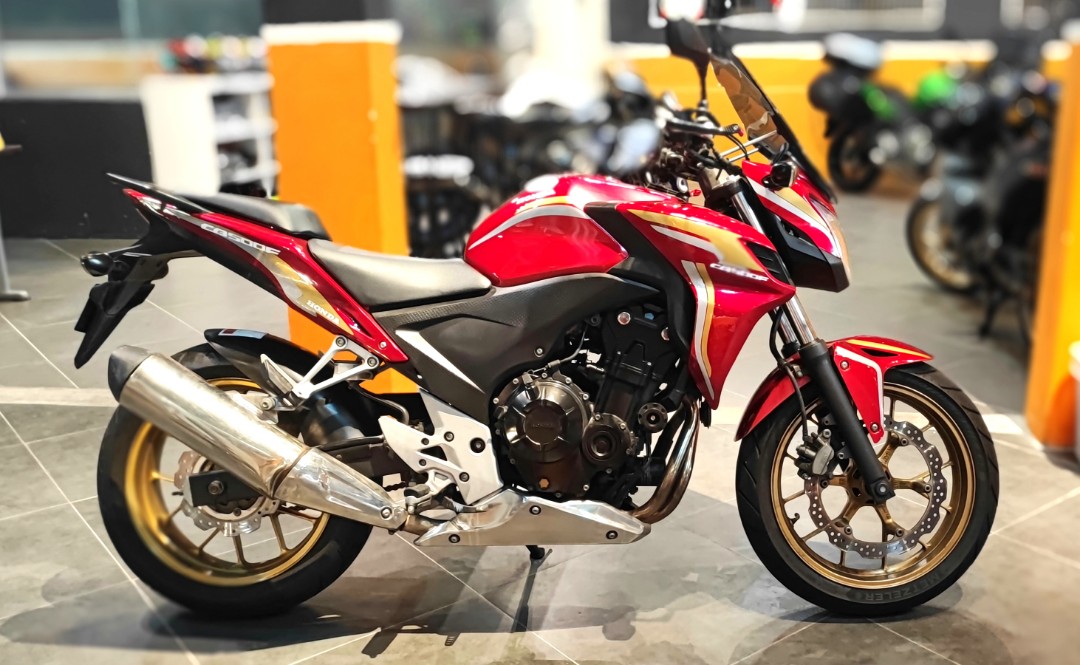 Honda CB 500F Candy Red cb500f 500r 500, Motorbikes on Carousell
