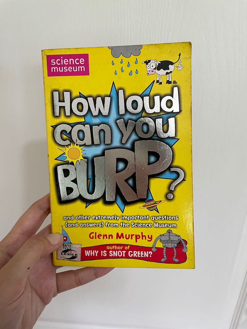 How Loud Can You Burp book, Hobbies & Toys, Books & Magazines, Children ...