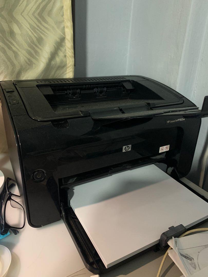 HP Laserjet Pro P1102w Printer, Computers & Tech, Printers, Scanners ...