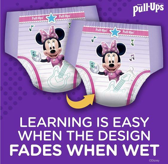 Huggies Pull Ups Minnie Mouse Size 4T-5T - 74pants, Babies & Kids ...