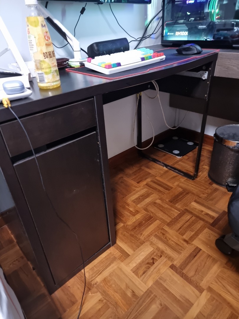 Ikea micke table, Furniture & Home Living, Furniture, Tables & Sets on ...