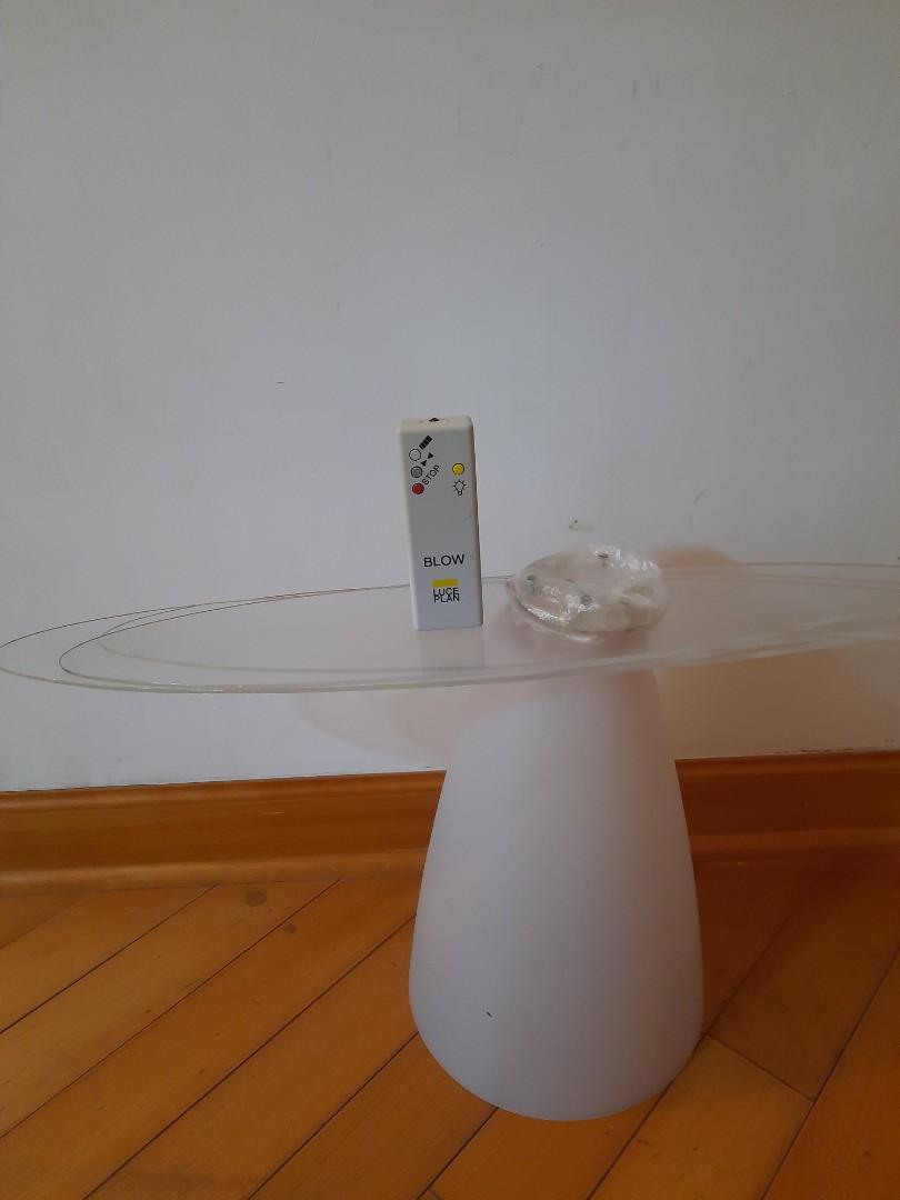 Italy LUCEPLAN BLOW D28 Ventilator & Ceiling Lamp., 傢俬＆家居, 燈飾及風扇, 風扇 ...