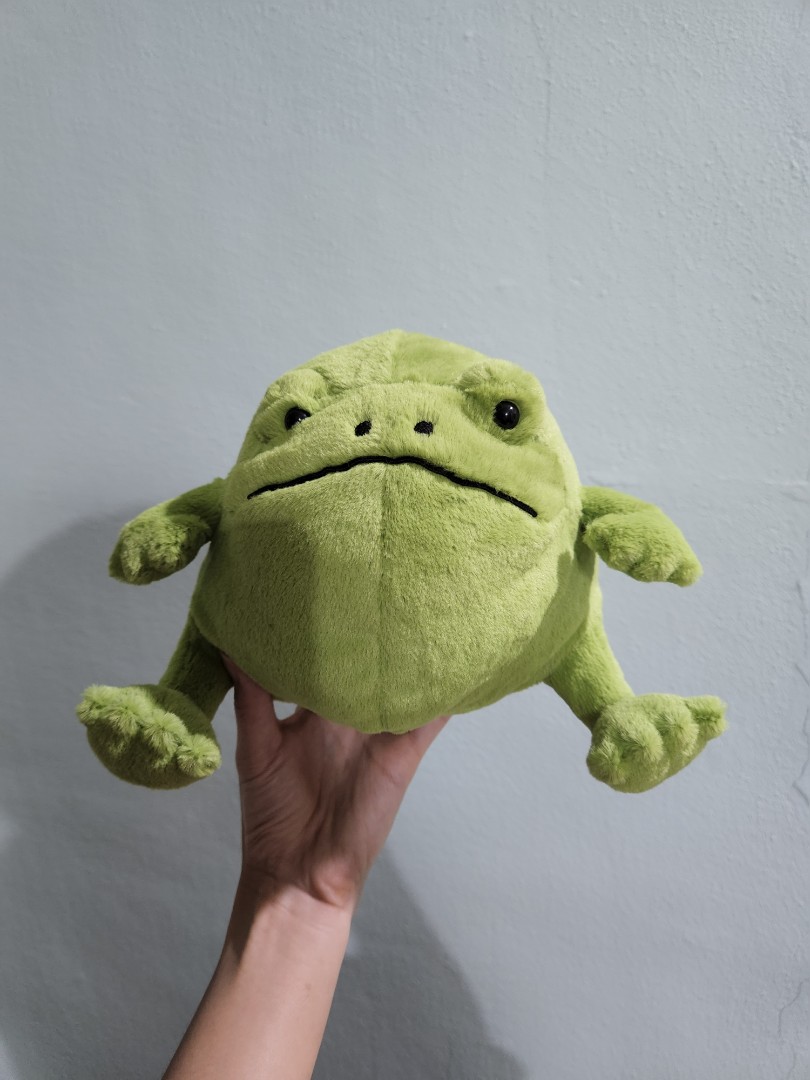 Jellycat Ricky Rain Frog, Hobbies & Toys, Toys & Games on Carousell