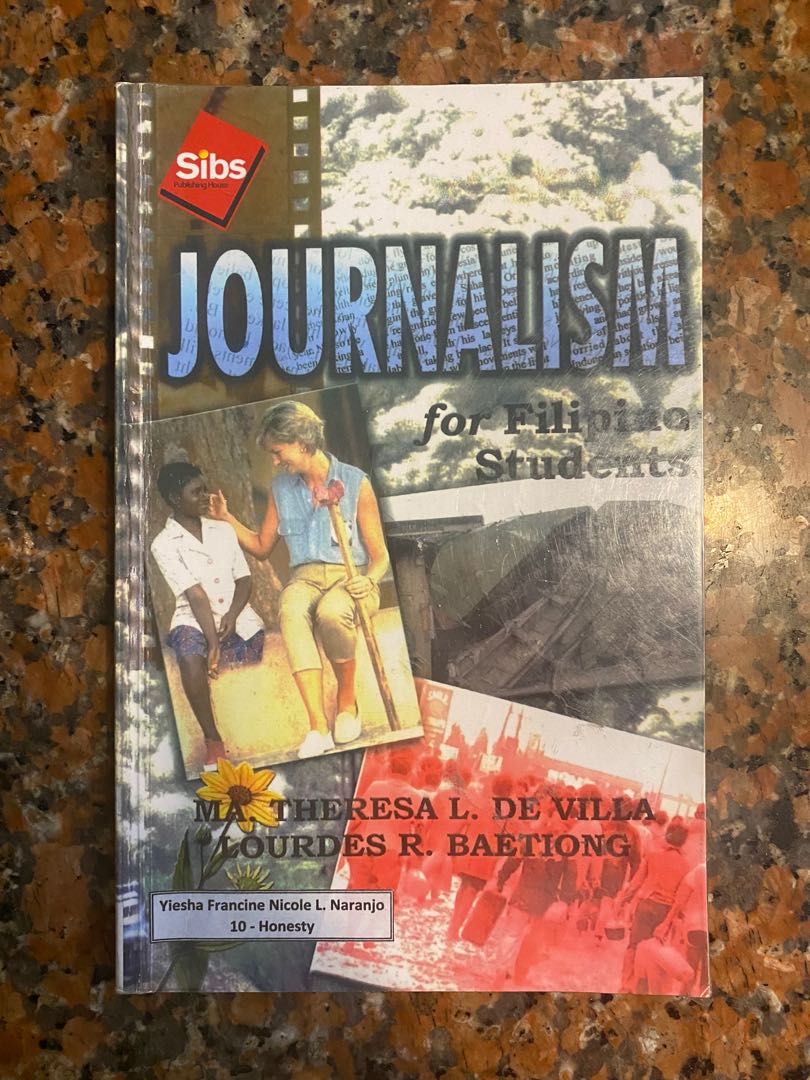 JOURNALISM FOR FILIPINO STUDENTS, Hobbies & Toys, Books & Magazines ...