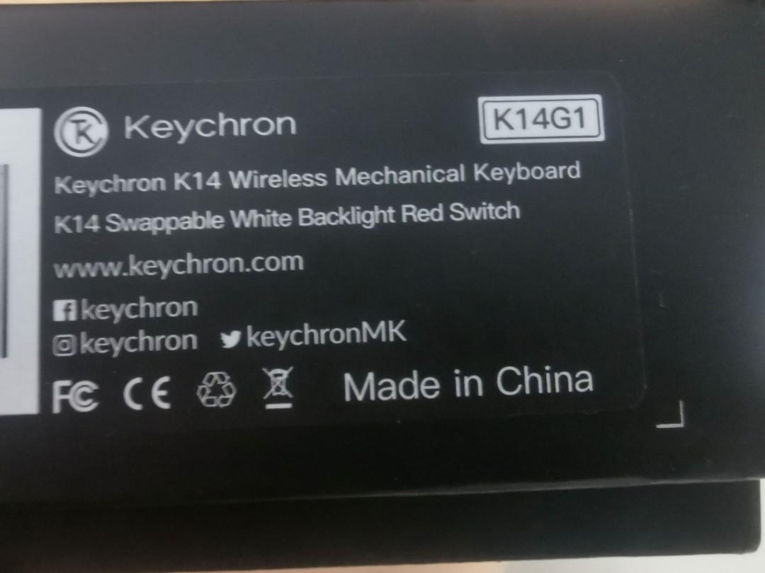 Keychon k14 70% layout, Computers & Tech, Laptops & Notebooks on Carousell
