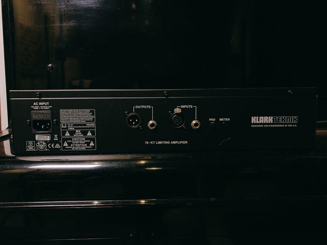 Klark Teknik 76-KT Classic FET-Style Compressor, Audio, Other Audio ...