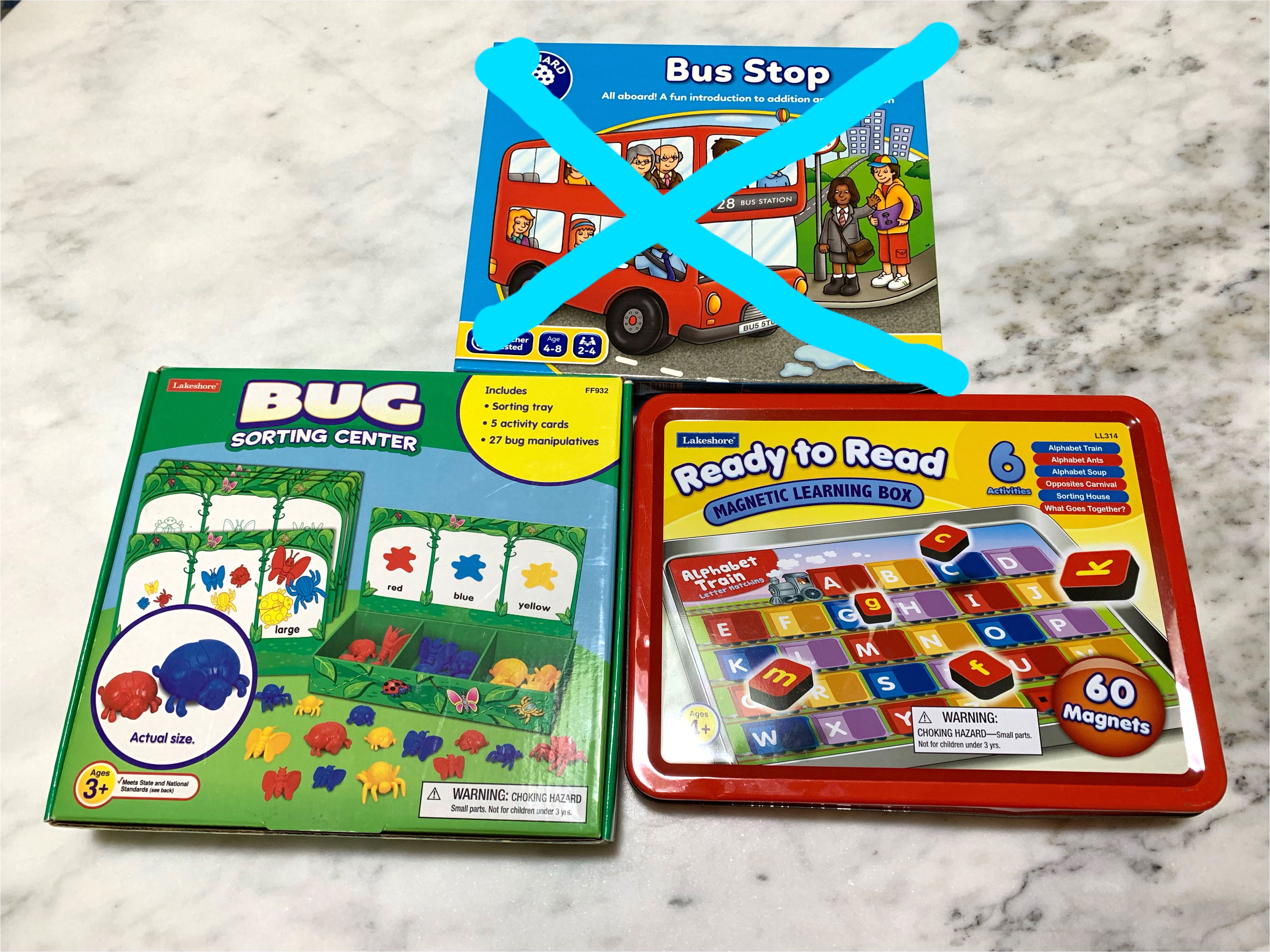 Lakeshore Bug Sorting Centre and Ready to Read, Hobbies & Toys, Toys ...