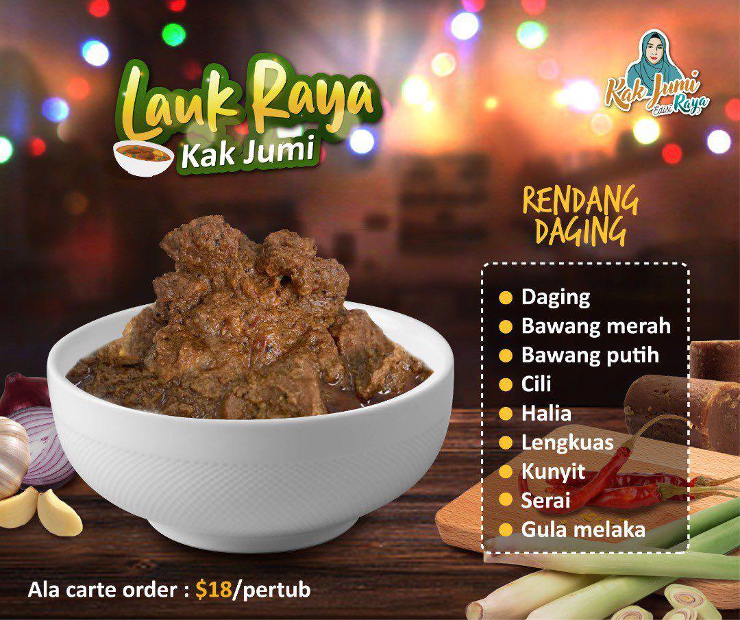 Lauk Raya, Food & Drinks, Chilled & Frozen Food on Carousell