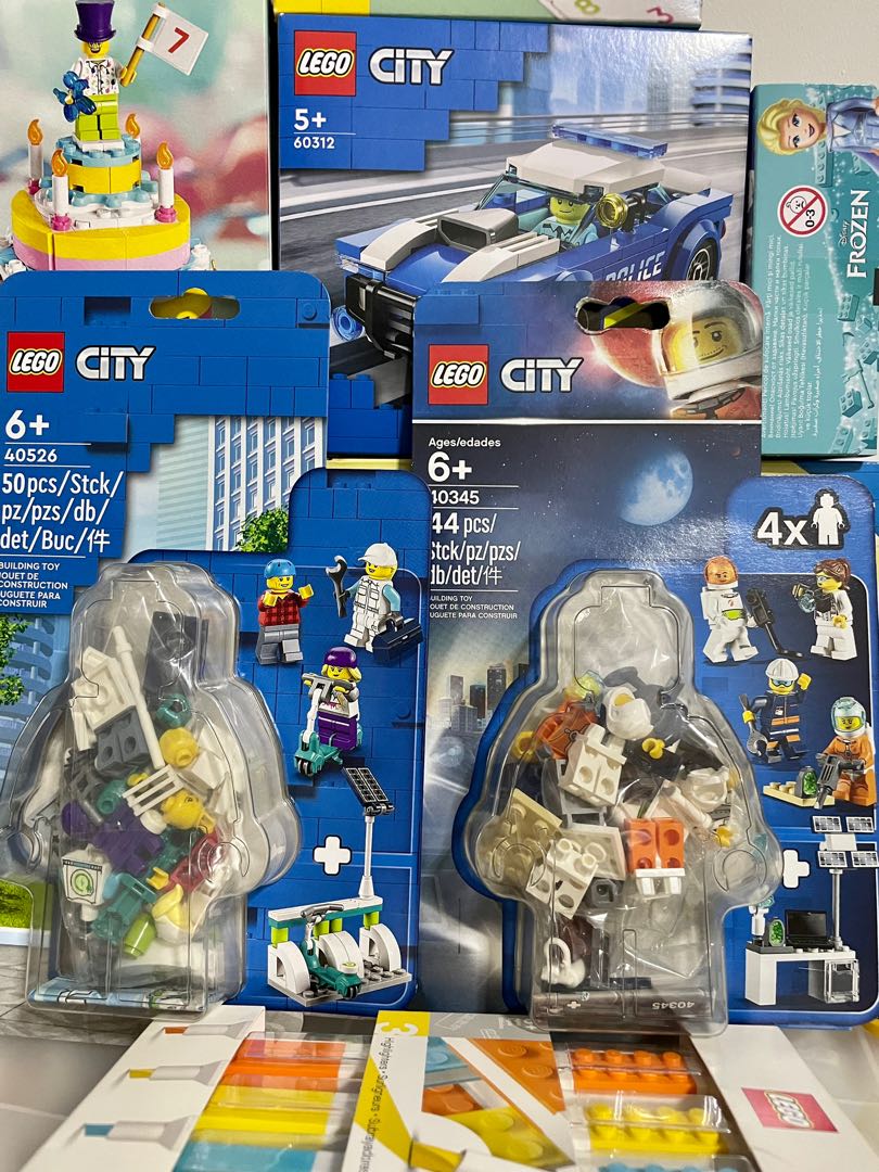 Lego City 40526 Bike Scooter, Mars Space 40345, Lego 60312 Police Car ...