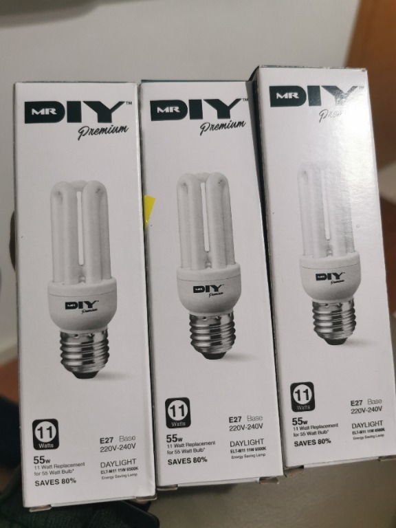 Light bulb 11W (Mr DIY brand), TV & Home Appliances, Electrical ...