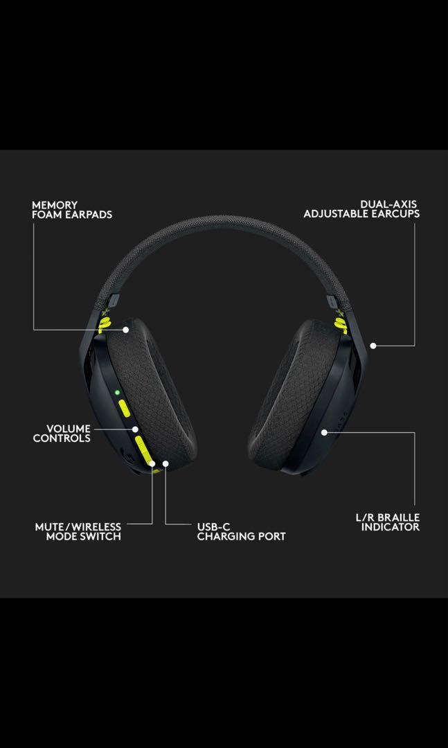 Logitech G435 Headset, Audio, Headphones & Headsets on Carousell
