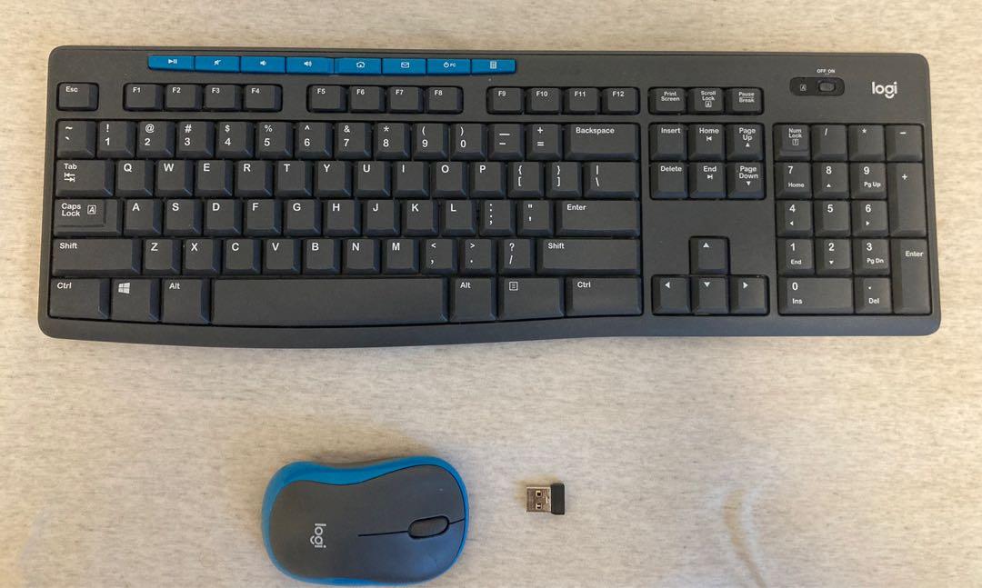 Logitech MK275 Wireless Keyboard and Mouse, Computers & Tech, Parts ...