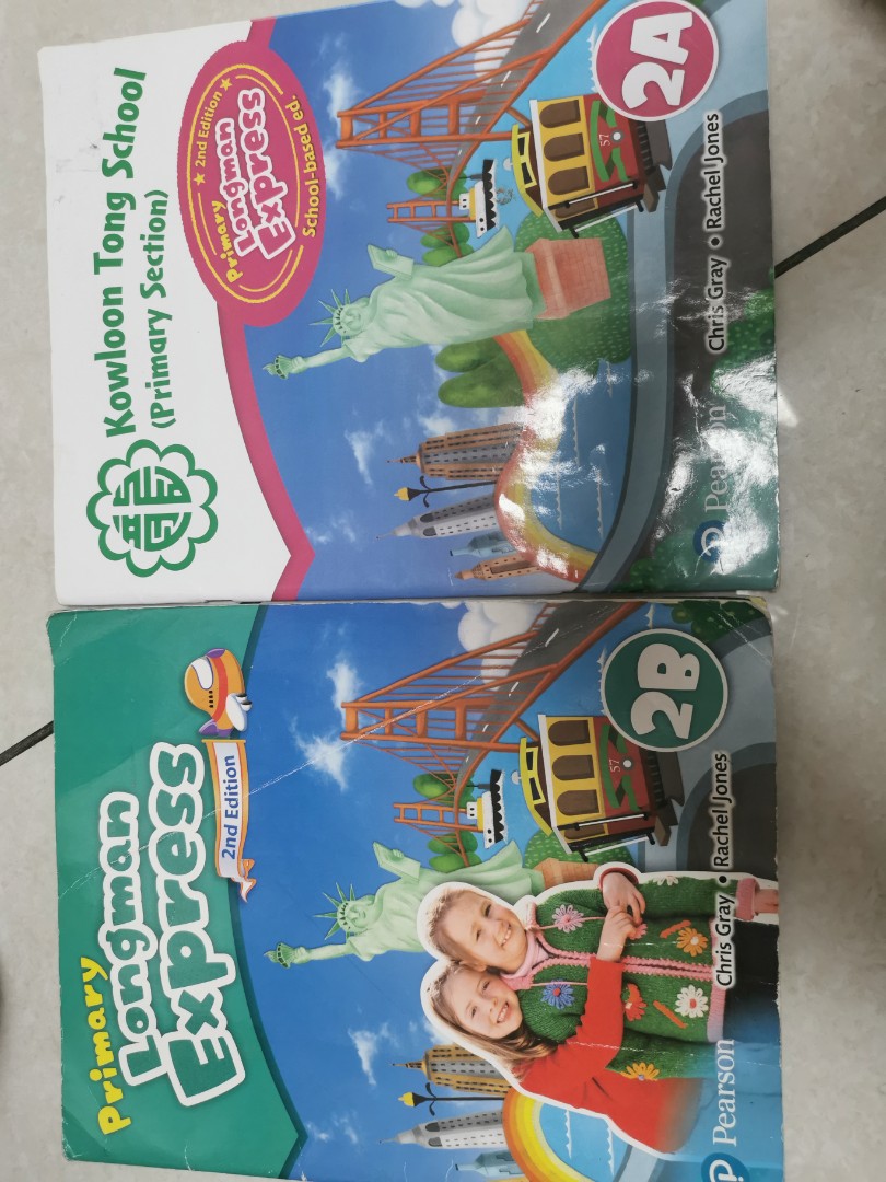 Longman Express 2AB KTS(一年級英文用書), 興趣及遊戲, 書本 & 文具, 教科書 - Carousell