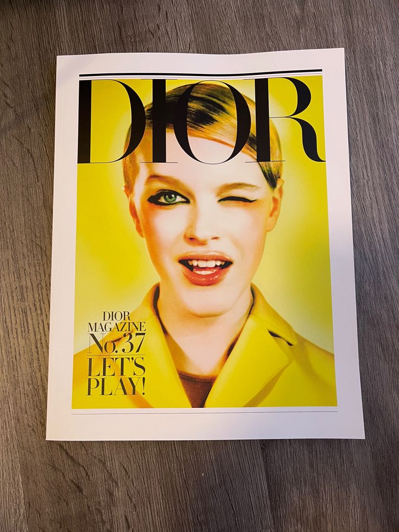 Luxury decorative Dior magazine book, Hobbies & Toys, Books & Magazines ...